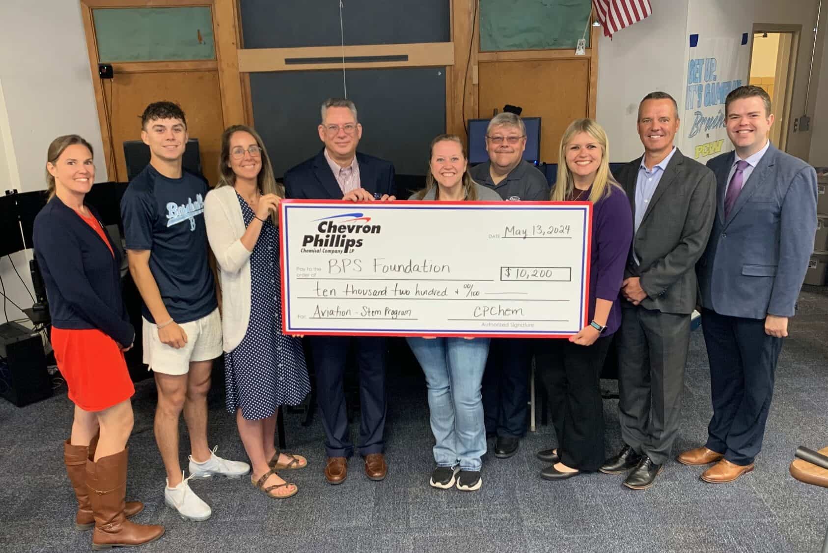 Chevron Phillips Provides Over $10,000 to Bartlesville High School ...